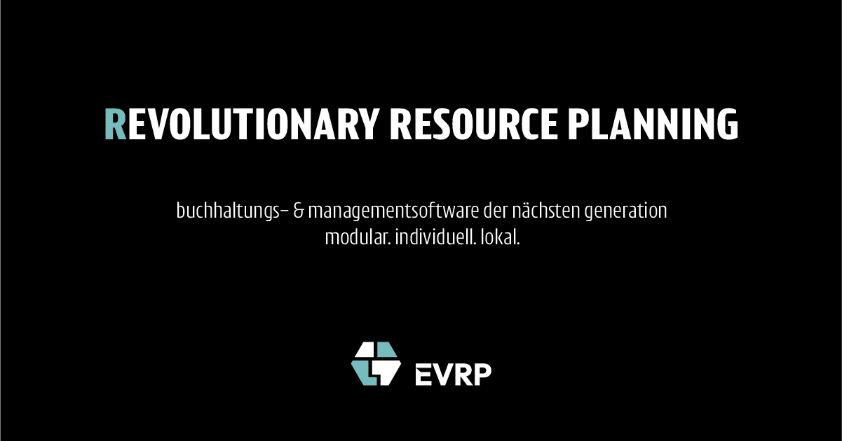 Home - EVRP - (R)Evolutionary Resource Planning